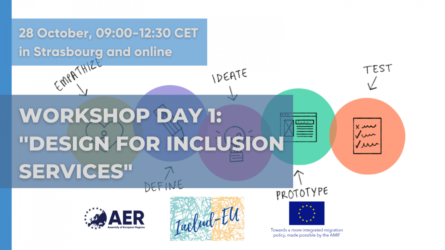 Workshop: Design for inclusion services - IncludEU